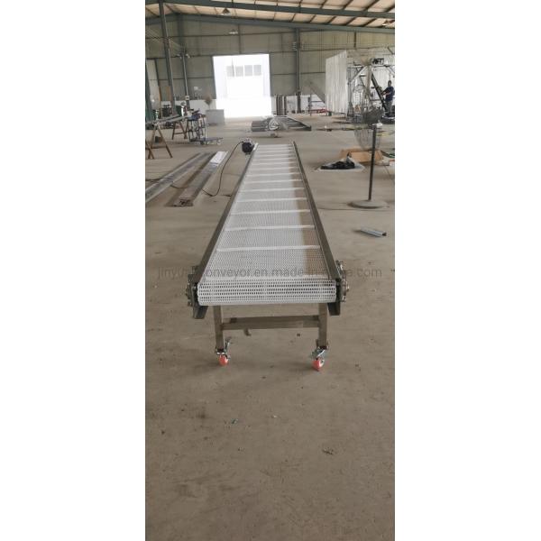 Quality Manufacturer Plastic Mesh Belt Conveyor for Washing Food for sale