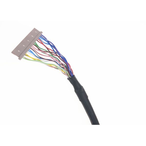 Quality Crimping / Pressing Type LVDS Cable Assembly With DF13 / DF14 Connector for sale