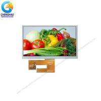 Quality Anti Glare 7 Inch LCD Screen Full Viewing Angle Color RGB TFT Panel With LVDS for sale