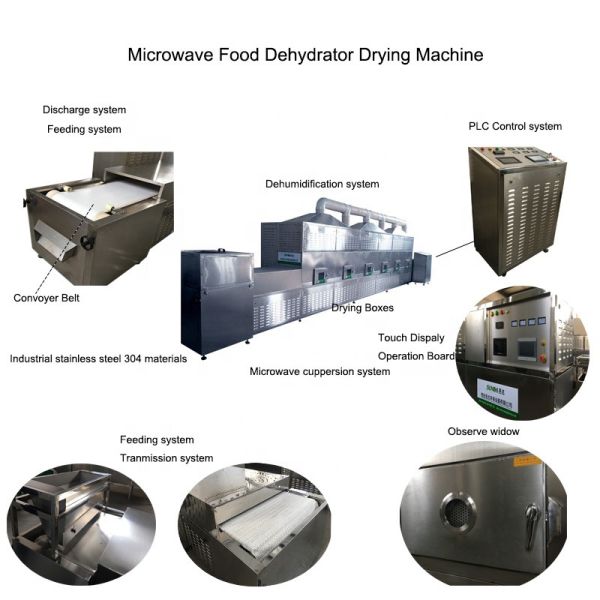 Quality Teflon Industrial Microwave Drying Machine Vacuum Dryer 200kw for sale