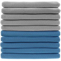 Quality Plain Quick Dry Sport Microfiber Towel , Grey Microfiber Towels for sale