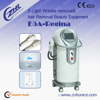 Quality Professional E-light IPL RF , Freckle Removal Beauty Salon Device for sale