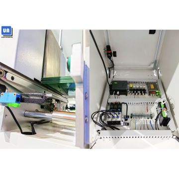 Quality 150W PCB Control Unloading Machine PCB Destacker Push Up Stacker 9s Circle for sale