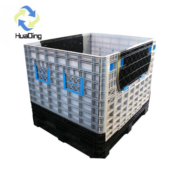 Quality Logos and Numberings on Request HUADING Collapsible Containers 1210H1000B for Storage for sale