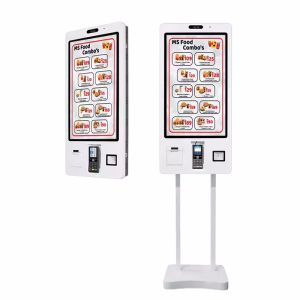 Quality Wall Mount or Tabletop Self Ordering Kiosk with Built In 1D/2D Scanner and 22/24 for sale