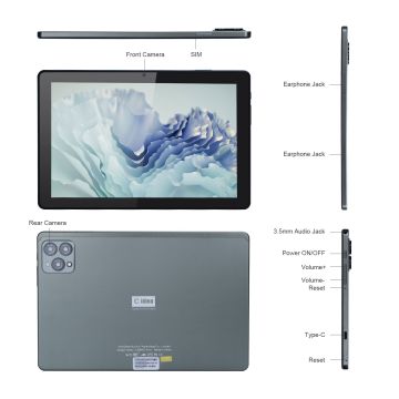 Quality C idea 10 Smart Tablet PC Powerful Processor Long Battery Life High Quality for sale