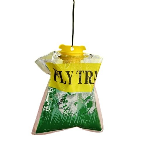 Quality Power Source None Sturdy Outdoor Hanging Fly Catcher Disposable Fly Fruit Trap for sale