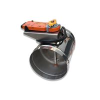 Quality 7nm Torque Stainless Steel 201 Duct Zone Dampers Can Customize Flanges for sale