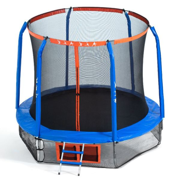 Quality Steel Frame 14 FT or OEM Adults and Kids Fitness Jump Bed Trampoline with Safety Net Indoor Sport for sale