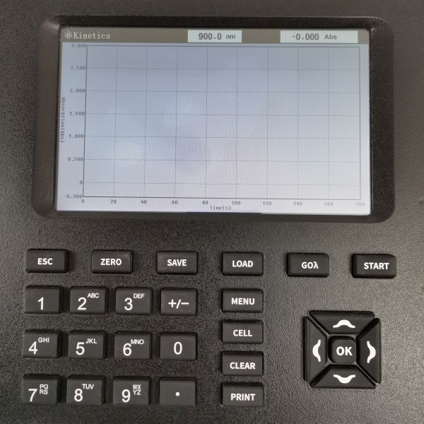 Quality Single Beam 2nm Bandwidth 7 Inch LCD Screen Chn Vis 325-1000nm Spectrophotometer for sale