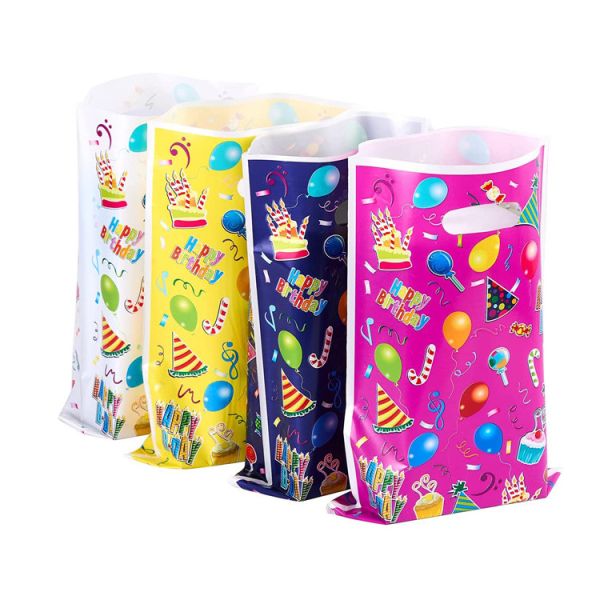 Quality Recyclable OPP Candy Goodie Poly Packaging Bag 10*6.5in Size For Kids for sale