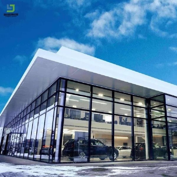 Quality Anti Corrosion Commercial Steel Building Bolted Connection Steel Custom Height for sale