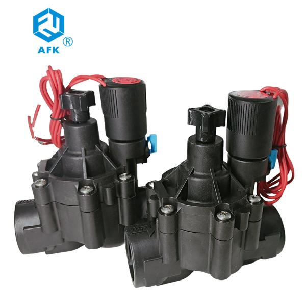 Quality 101D Agricultural Irrigation Water Solenoid Valve NBR Sealing Nylon for sale