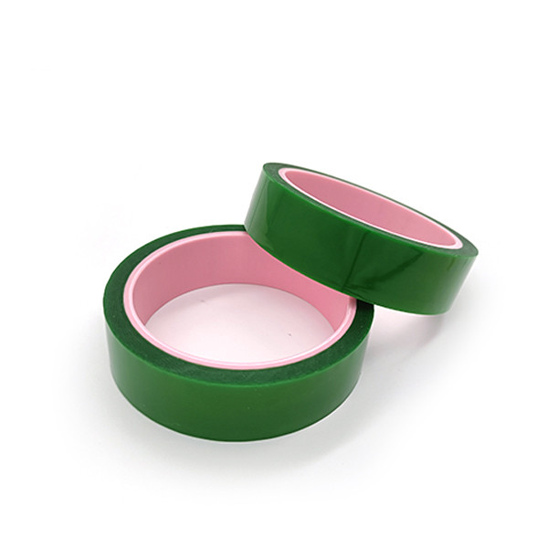 Quality E1-TH862G Masking Green Polyester Tape High Temperature Anti Static 2.4mil for sale