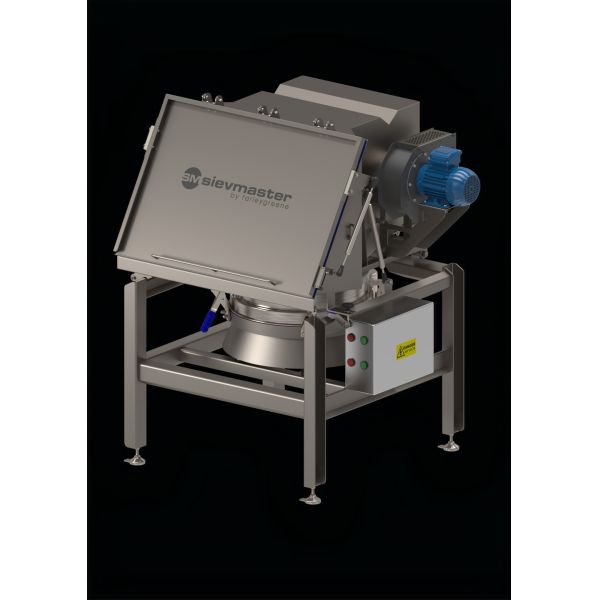 Quality Ergonomic Inclined Sack Tipping Station For 25kg Single Batch Processing for sale