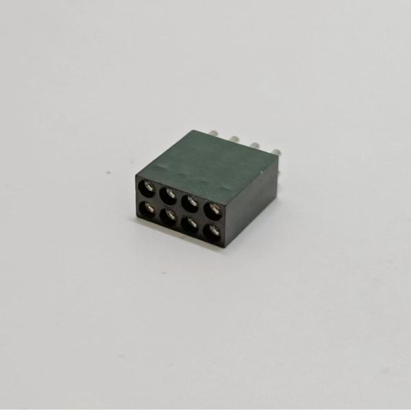 Quality 2x4 Smd Female Header Connector Right Angle 2.54 Pitch 8 Pin Header Connector for sale
