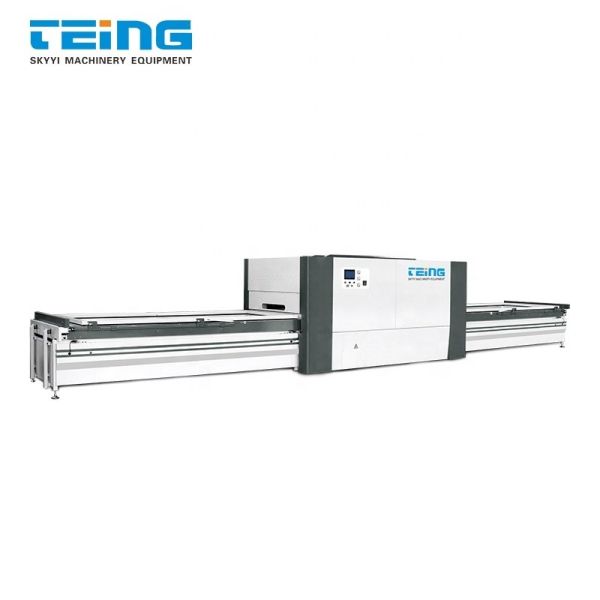 Quality Vacuum Pumping Speed 100m3/h Wood Door PVC Foil Laminating Machine with Hot Vacuum Press for sale