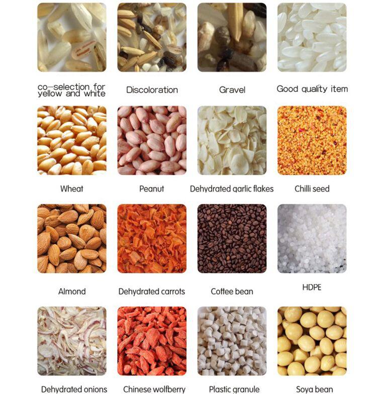 New Design Full Automatic Color Sorter Machine for Soybean/Corn/Rice/Sugar/Coffee Bean Color Selection Machine