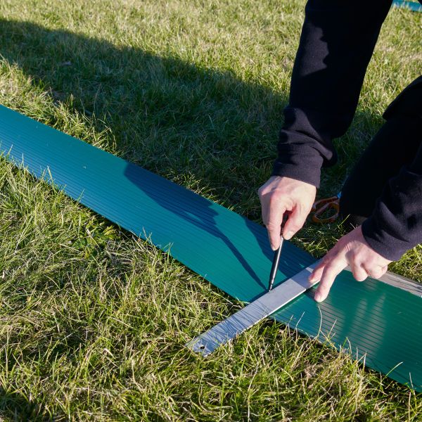 Quality Hard Pvc Fence Tape With Uv Resistant Coating Material for sale