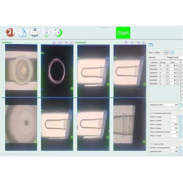 Quality Visual Inspection Machine Quality Control Vision System for PET Preforms for sale