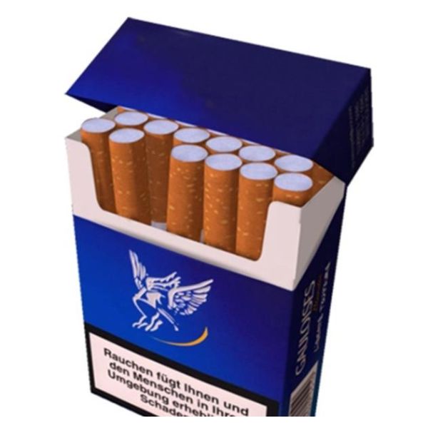 Quality 157gram 0.55mm Thickness Cigarette Packaging Box Full Color Flexo Printing for sale
