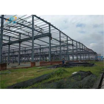 Quality Multi-story prefabricated steel structure building construction large-span for sale