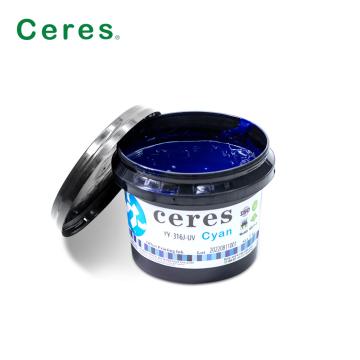 Quality Ceres Offset Uv Printing Ink CMYK Plastic PVC Fast Drying High Gloss for sale