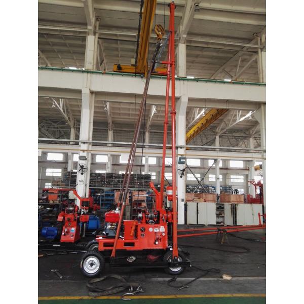 Quality GYQ-200A Core Drilling Rig Soil Investigation Drilling Machine Spt Mining Drill Hydraulic Chuck Light Weight for sale