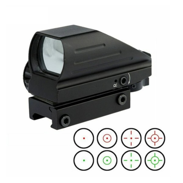 Quality Laser 4 Reticle Holographic Projected Dot Sight Scope Airgun Sight 20mm Rail Mount AK for sale