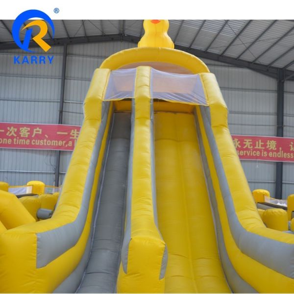 Quality Unisex Kids Outdoor Inflatable Castle Slide Combo and Obstacle Course Entertainm for sale