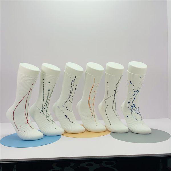 Quality Beauty Socks Print Pattern Multi-scene Sweat Absorption Custom Crew Socks for for sale