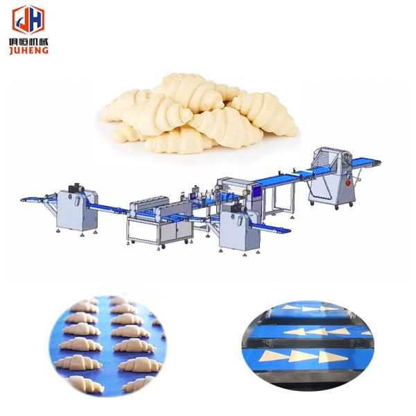 Quality Antibacterial Belt Industrial Croissant Machine Maker Chinese Bakery Equipment for sale