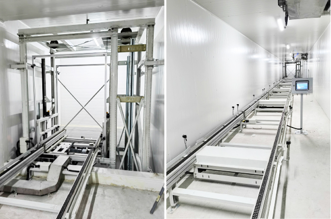 Cold Storage Warehouse Pallet Stacker Crane ASRS Logistics Center Automatic Storage And Retrieval System