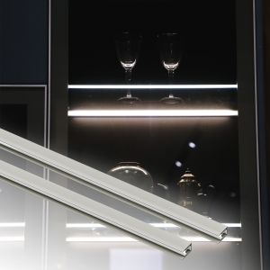 Quality One Side Luminescence Lamp with Hand Shaking Sensor Switch Cabinet Aluminium for sale