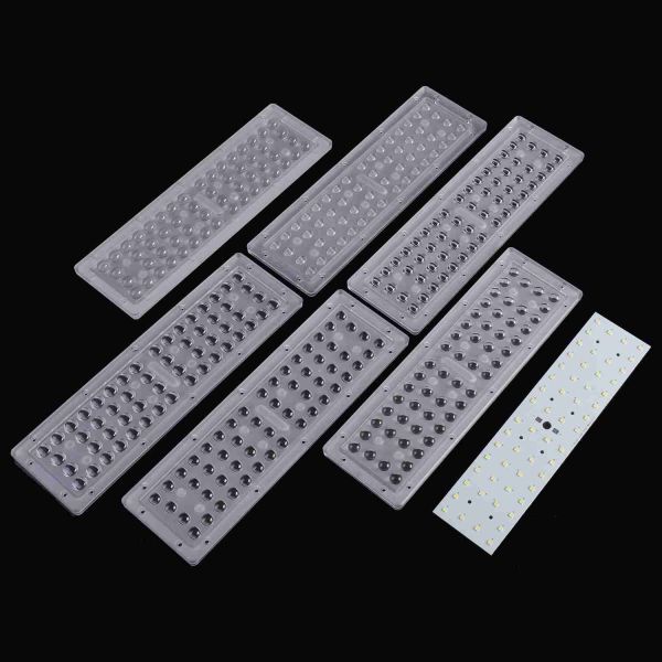 Quality Optical PC Street Lamp Module 50W SMD3030 PCB Module Street Light Array Lens for sale