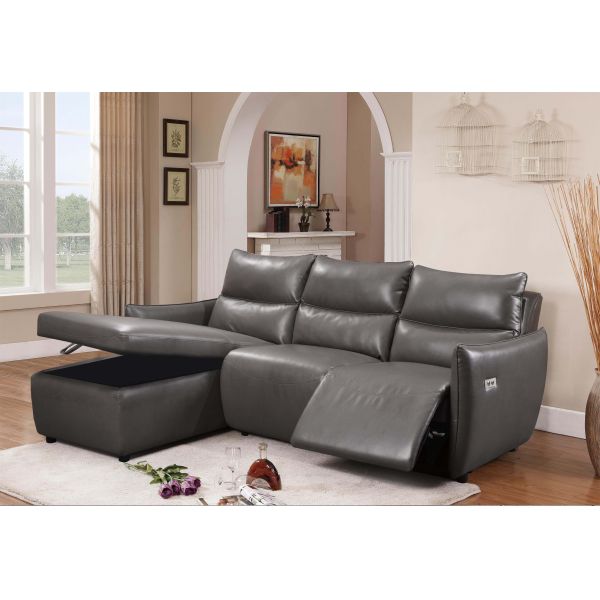Quality Durable Corner Electric Recliner Sofa Multiscene For Apartment for sale