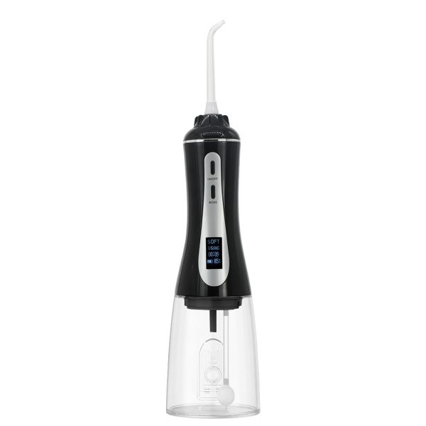Quality USB Charging Electric Oral Irrigator , OLED Display Portable Tooth Cleaner for sale