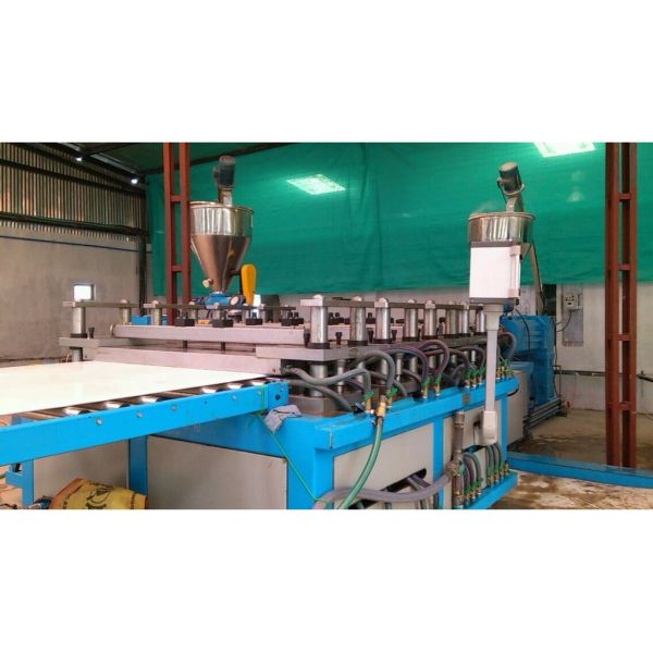 Quality Professional Double Conical Screw WPC Foam Board Machine / Extruder for sale