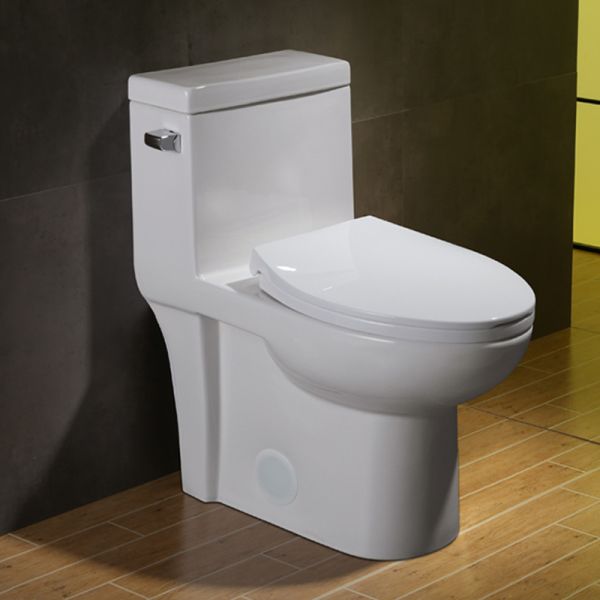 Quality Cupc Siphonic One Piece Toilet Chair Height Power Flush for sale