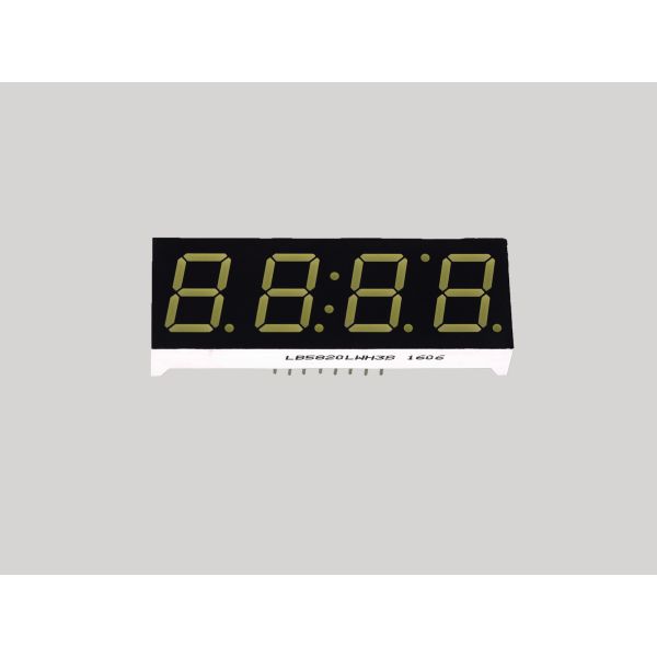 Quality Ultra White 4 Digit 7segment LED Display Clock Display Anode Cathode For Digital for sale