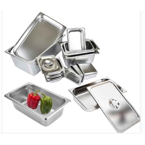 Quality 650x530mm Stainless Steel Food Service Pans Hotel Restaurant Supplies for sale