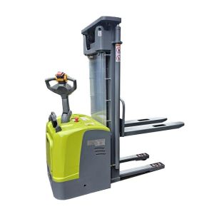 Quality SNSC Electric Stacker Truck 2000 Kg Counterbalance Pallet Stacker for sale