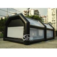 Quality Kids N adults blow up enclosed inflatable football court with well ventilated for sale
