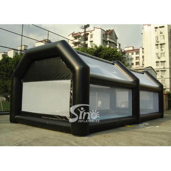 Quality Kids N adults blow up enclosed inflatable football court with well ventilated for sale