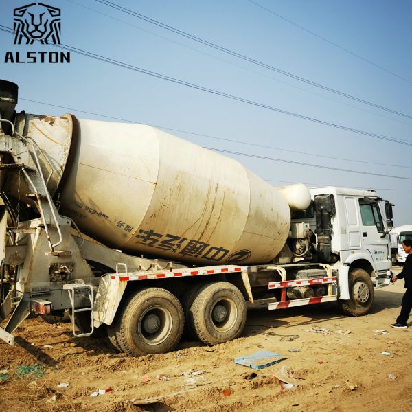 Quality 6x4 10M3 12M3  Used Concrete Mixer Truck , Howo Ready Mix Concrete Lorry for sale