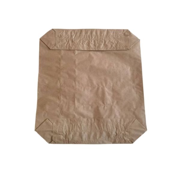 Quality No Reinforcing patch 2 layer 90GSM Paper Valve Bags for 50kg Cement Packaging for sale