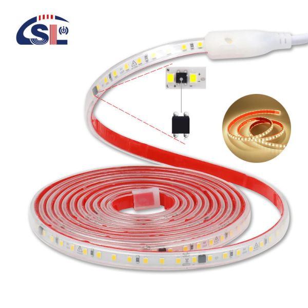 Quality 120 LEDs Flexible Tape Lamp with IC Home Lighting 110v/220V 2835 LED Strip Light Waterproof IP65 for sale