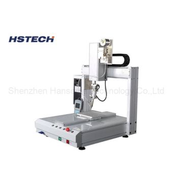 Quality Single Station Desktop Automated Soldering Machine 0.6~1.0mm Solder Wire for sale