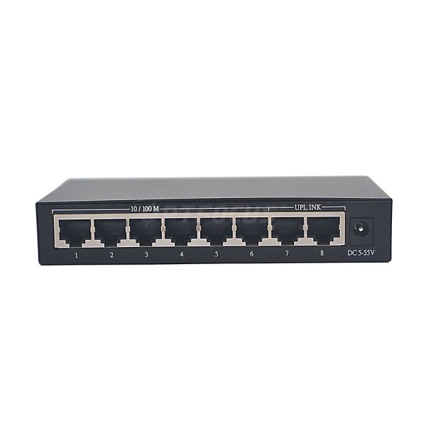 Quality 8 Port Ethernet Network Switch 10/100M RJ45 8 Port Ethernet Network Switch for Network ISP FTTH for sale