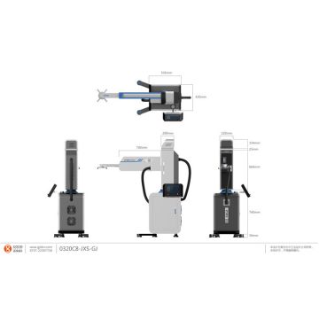 Quality 6 Axis Industrial Robot For Sheet-metal Workshop , 360º Beam Rotation Angle for sale